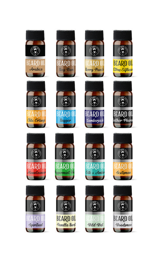 Beard Product Samples